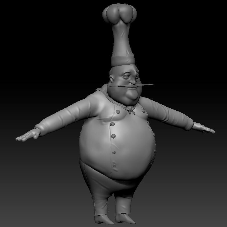 ArtStation - Cartoon Chef
