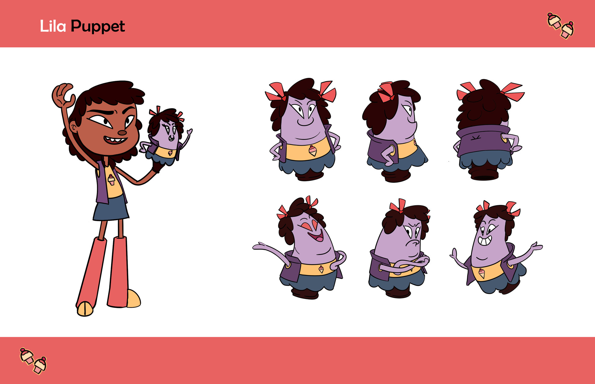 ArtStation - Lila - Atomic Puppet Inspired Character Design