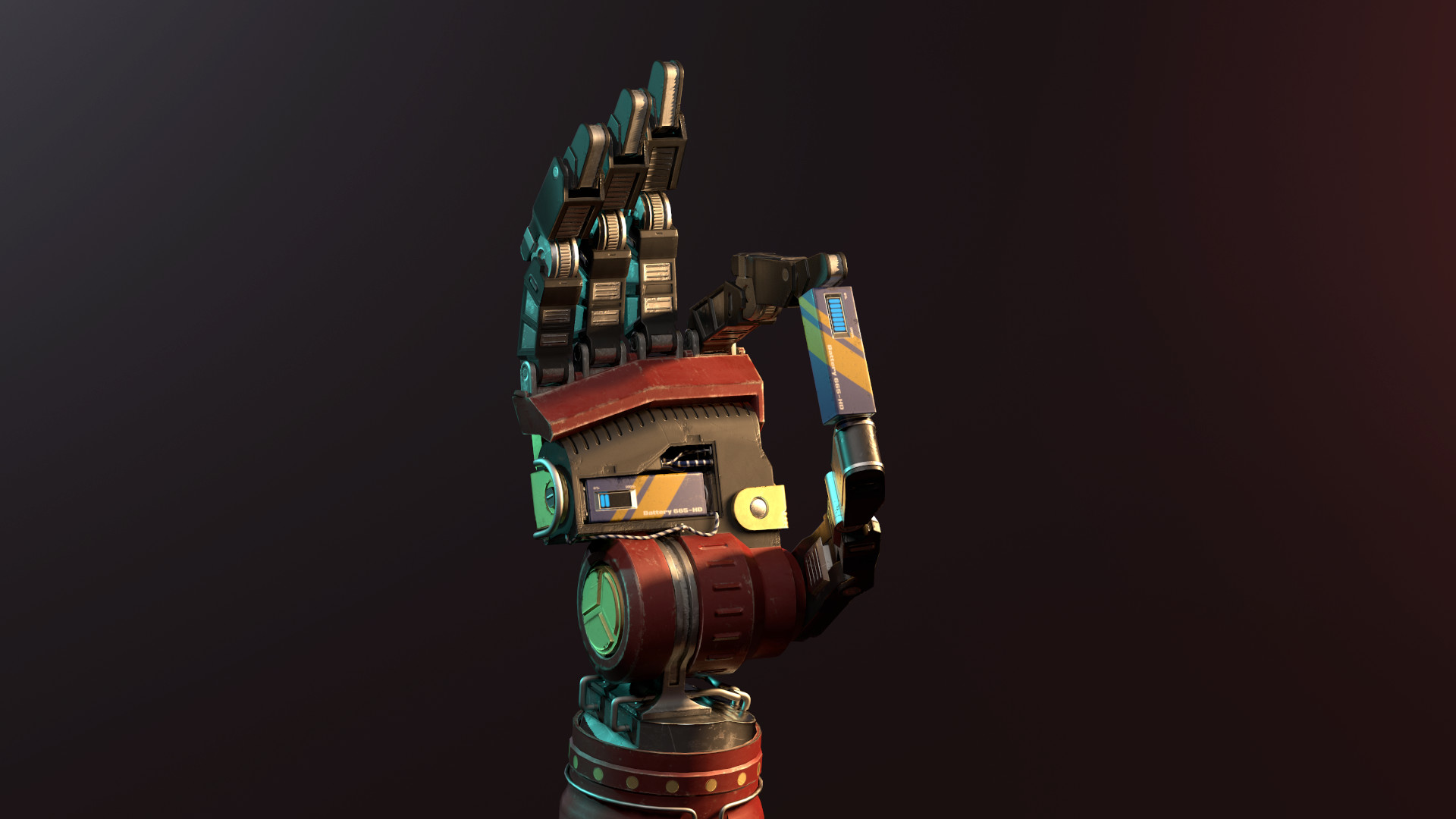 ArtStation - Robot Hand