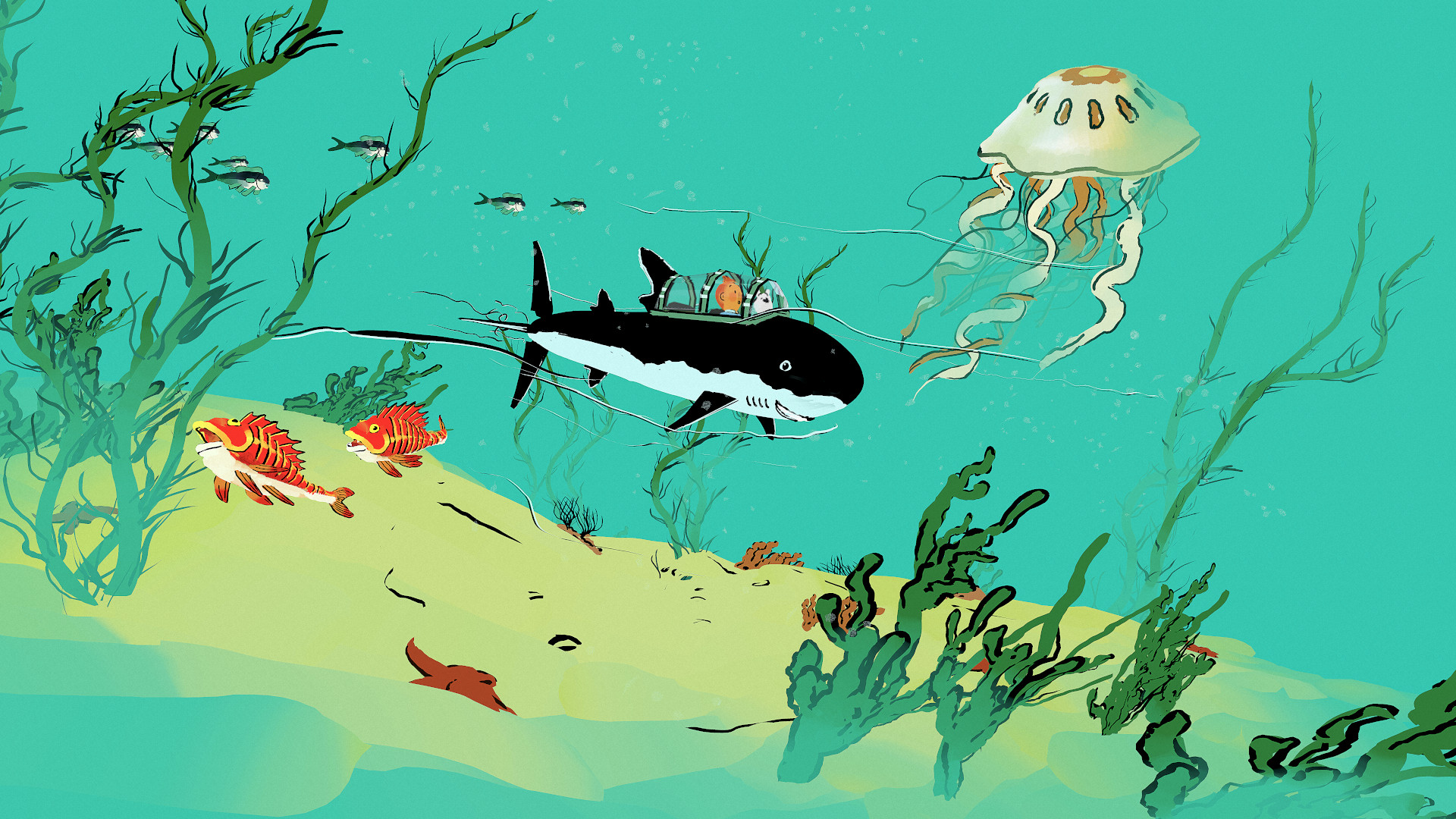 ArtStation - Red Rackham's treasure