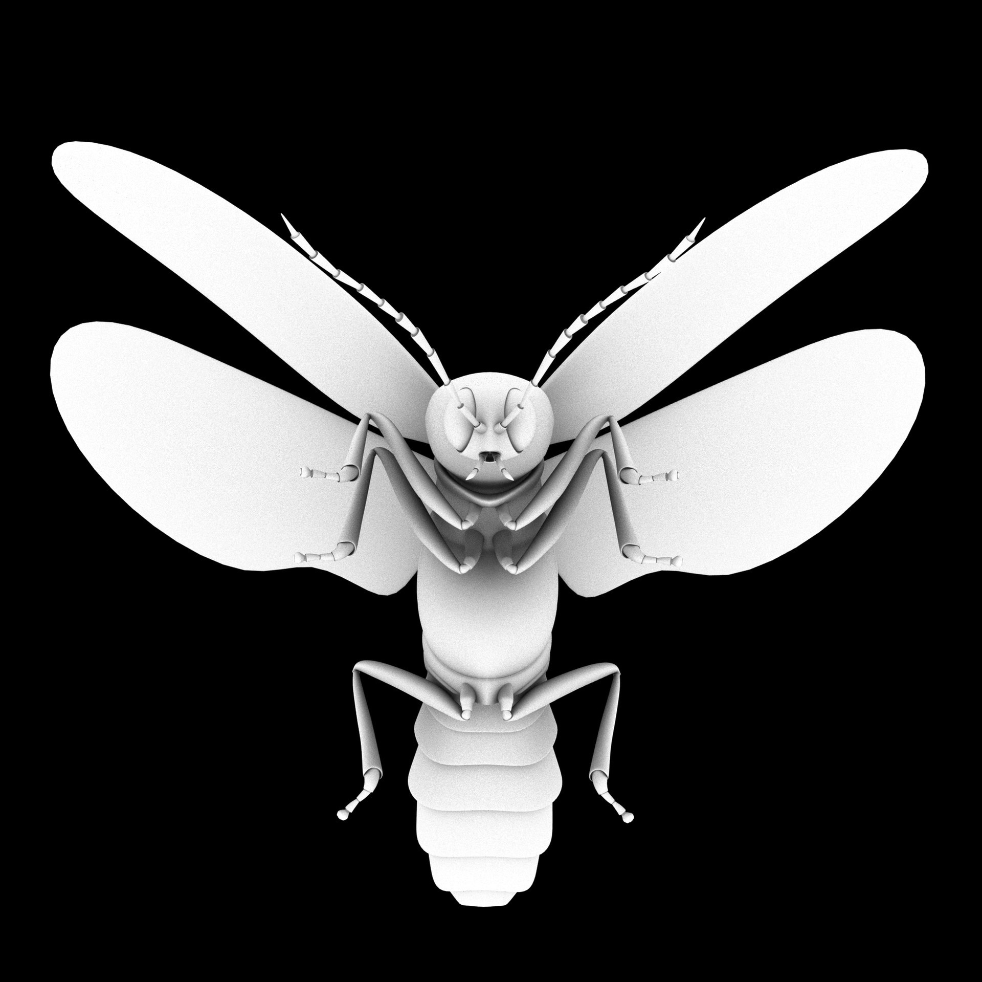 ArtStation - Fire Fly 3D Model