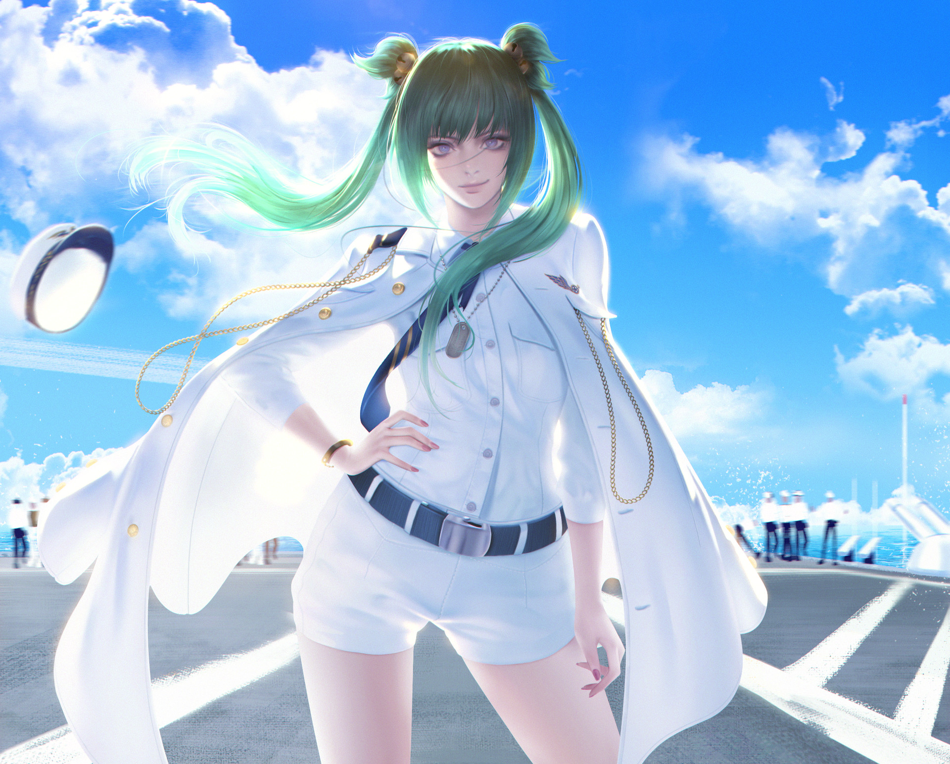 ArtStation - character Cui Yifei from Muv Luv: Total eclipse. commission