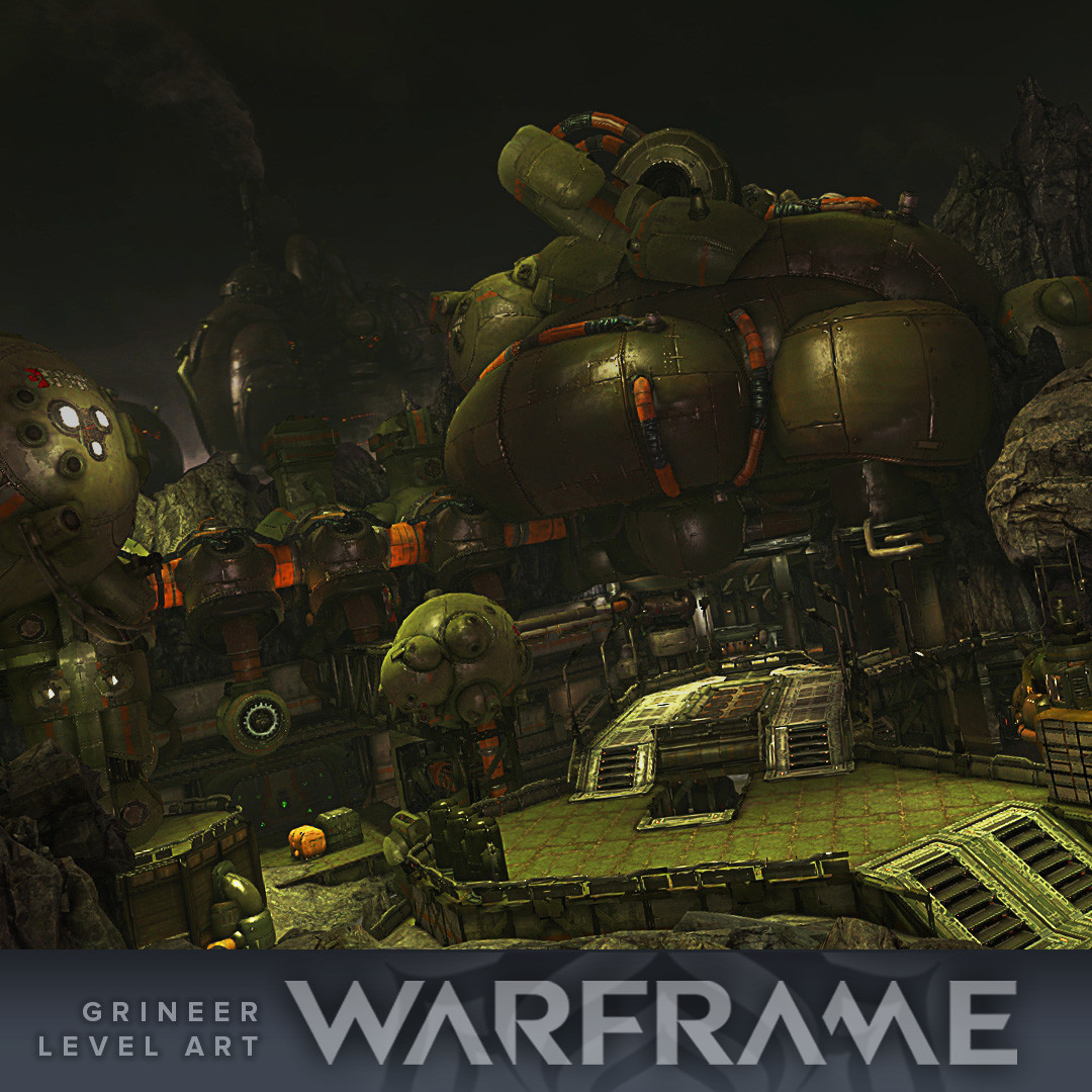 ArtStation - Warframe - Grineer Level Art