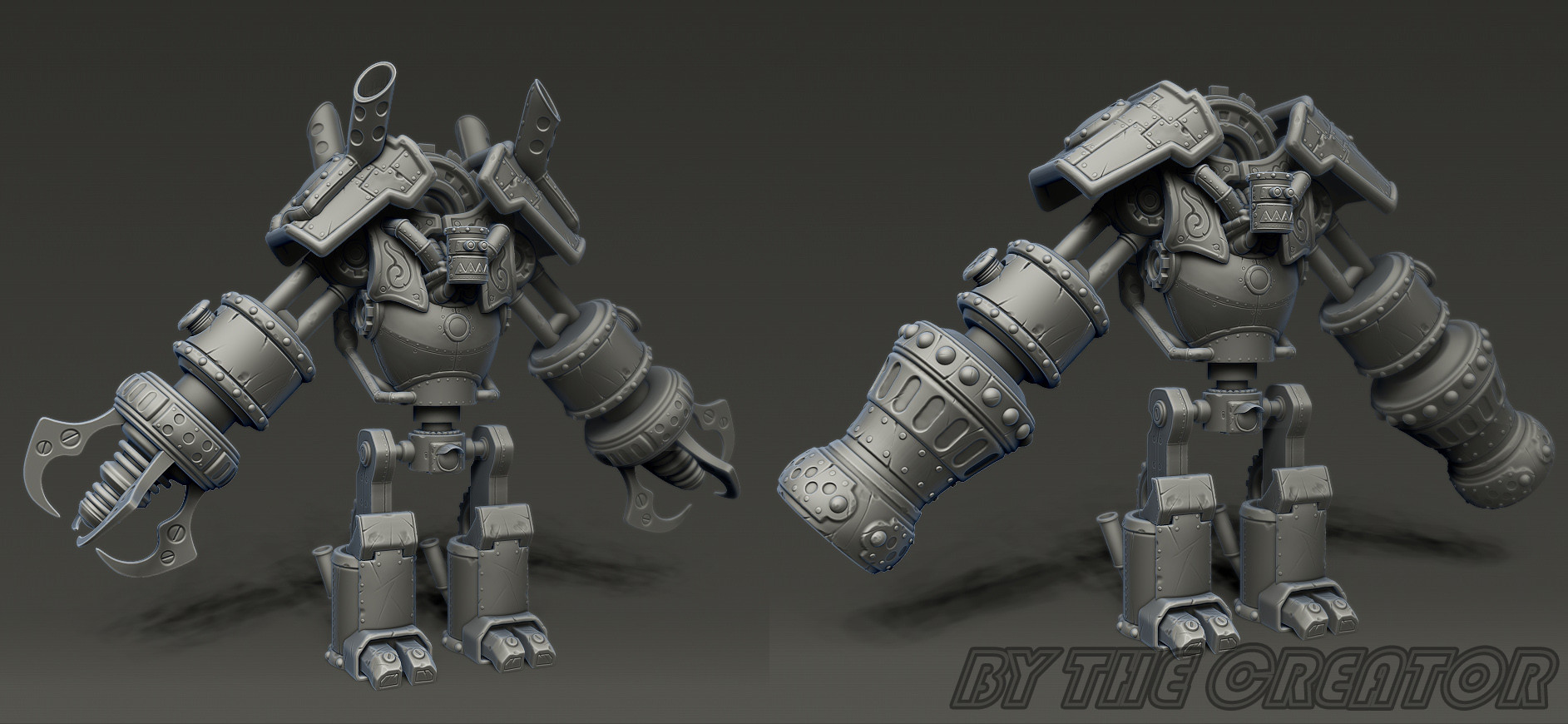 ArtStation - Chinese Mechanic Bot