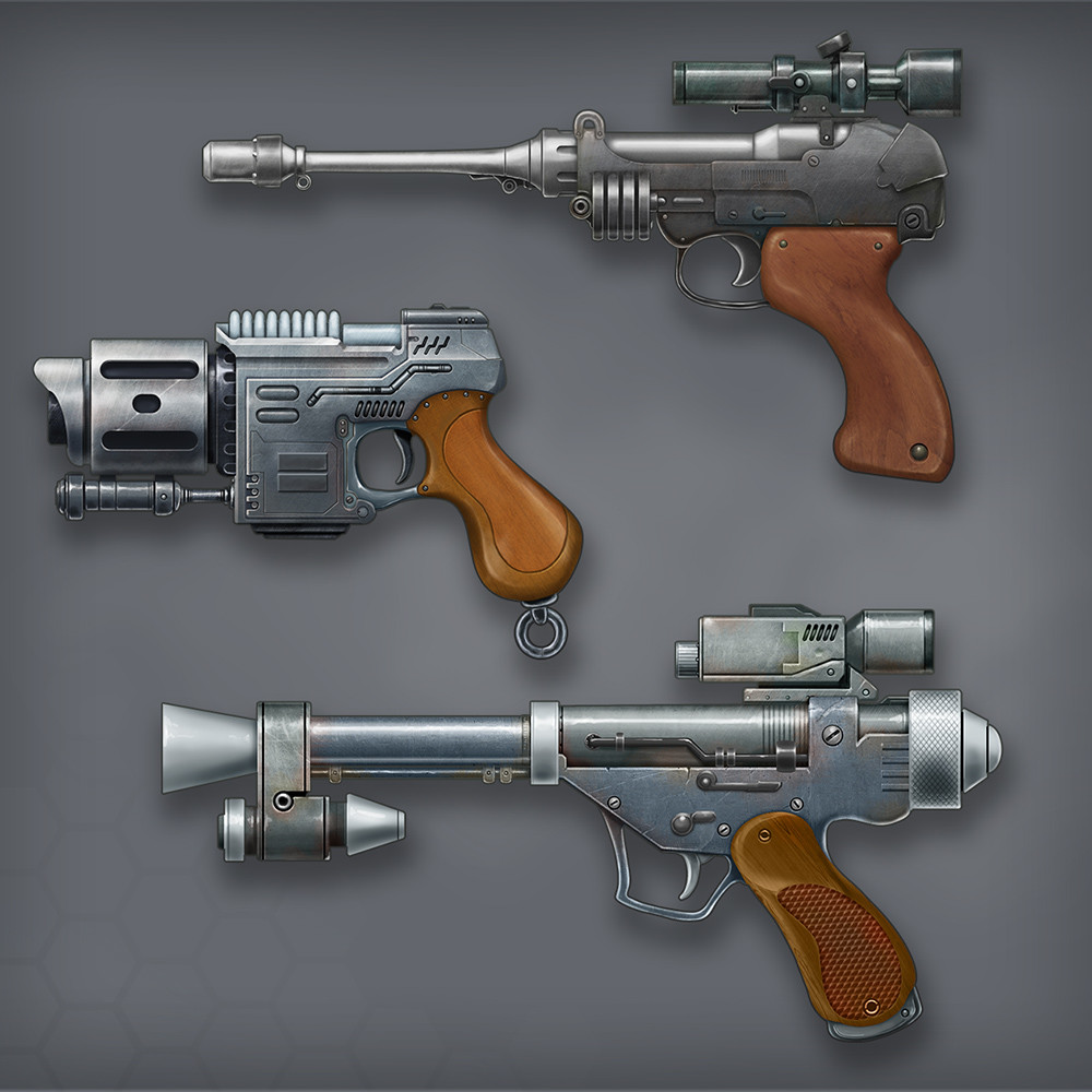 ArtStation - Blaster Concepts