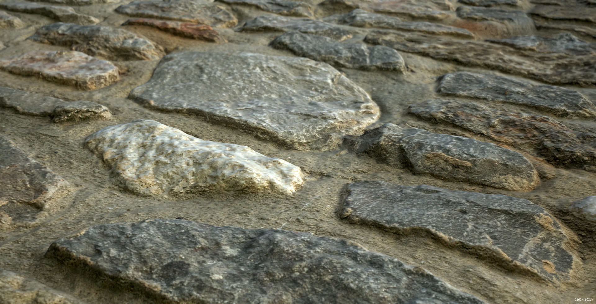 ArtStation - Old Stone Wall