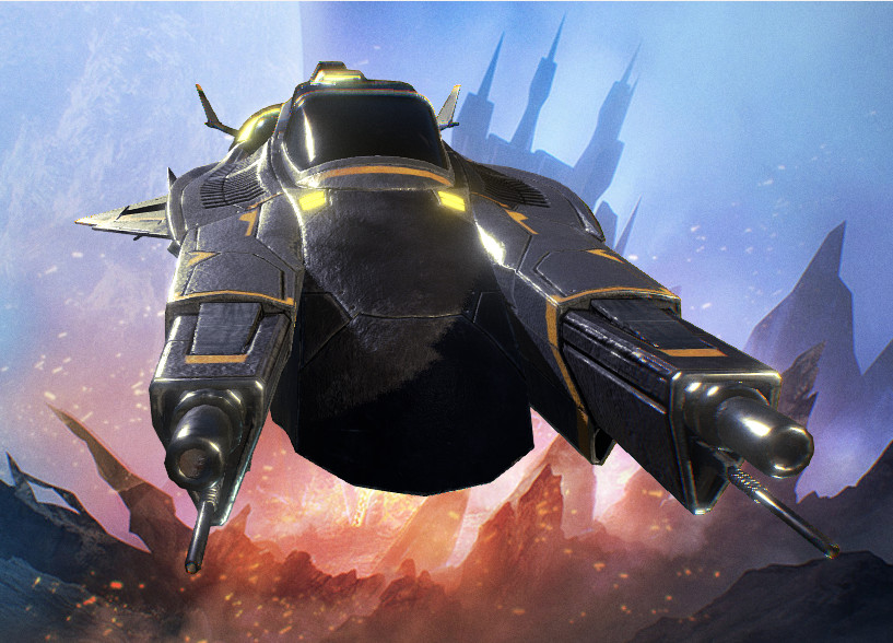 ArtStation - N.O.V.A. Legacy cinematic ship