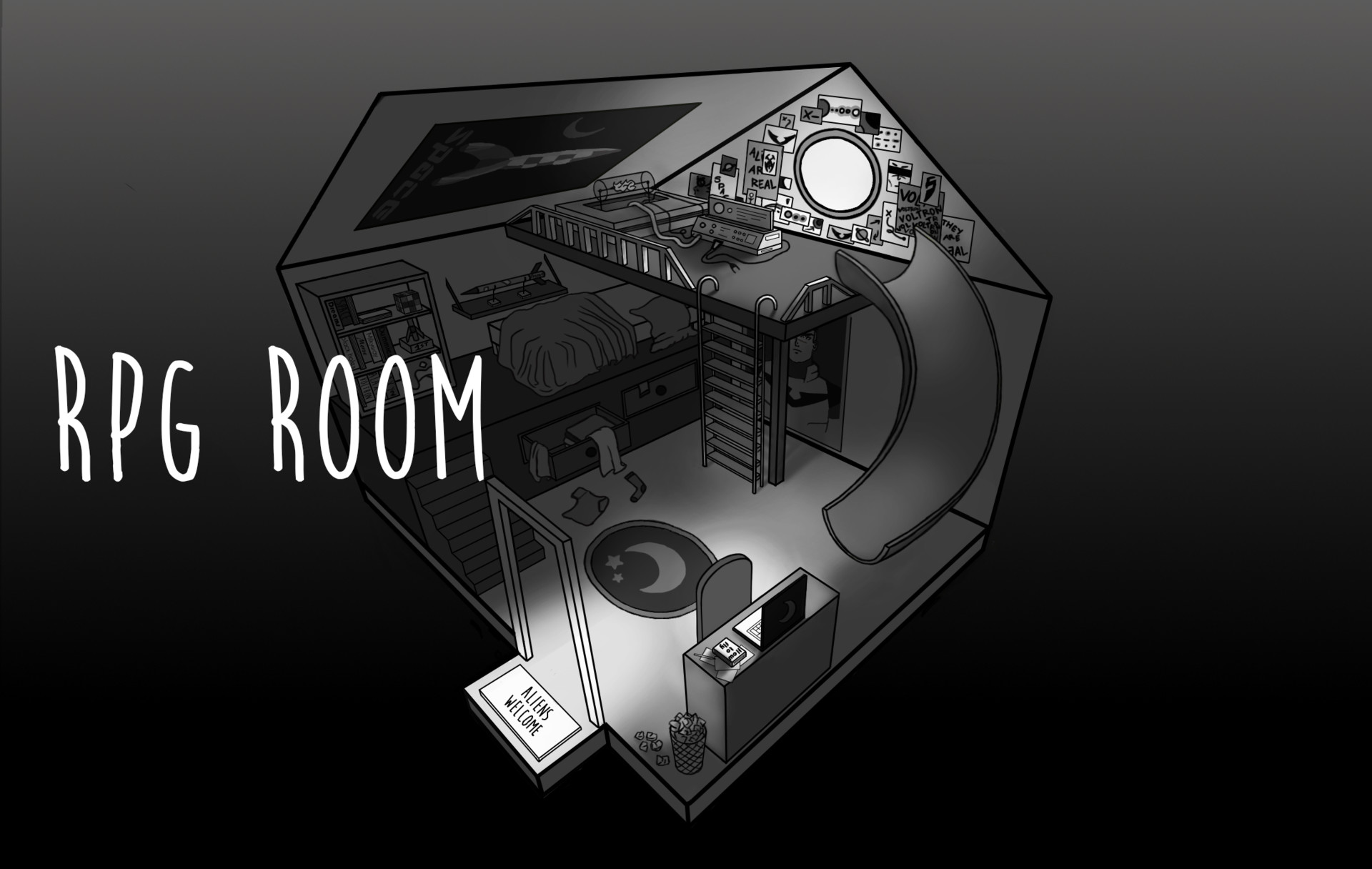 ArtStation - RPG Room