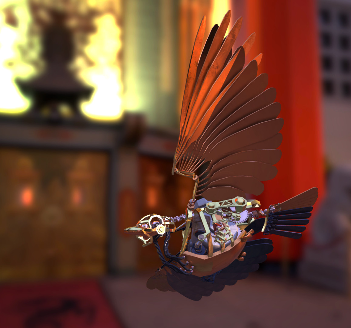 ArtStation - Mechanical Bird