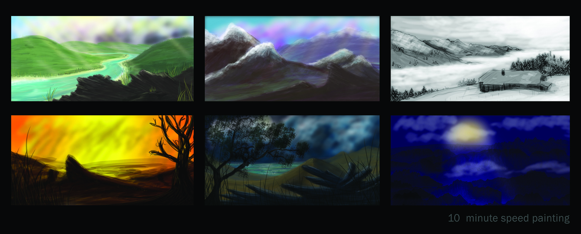 ArtStation - Speed Paintings