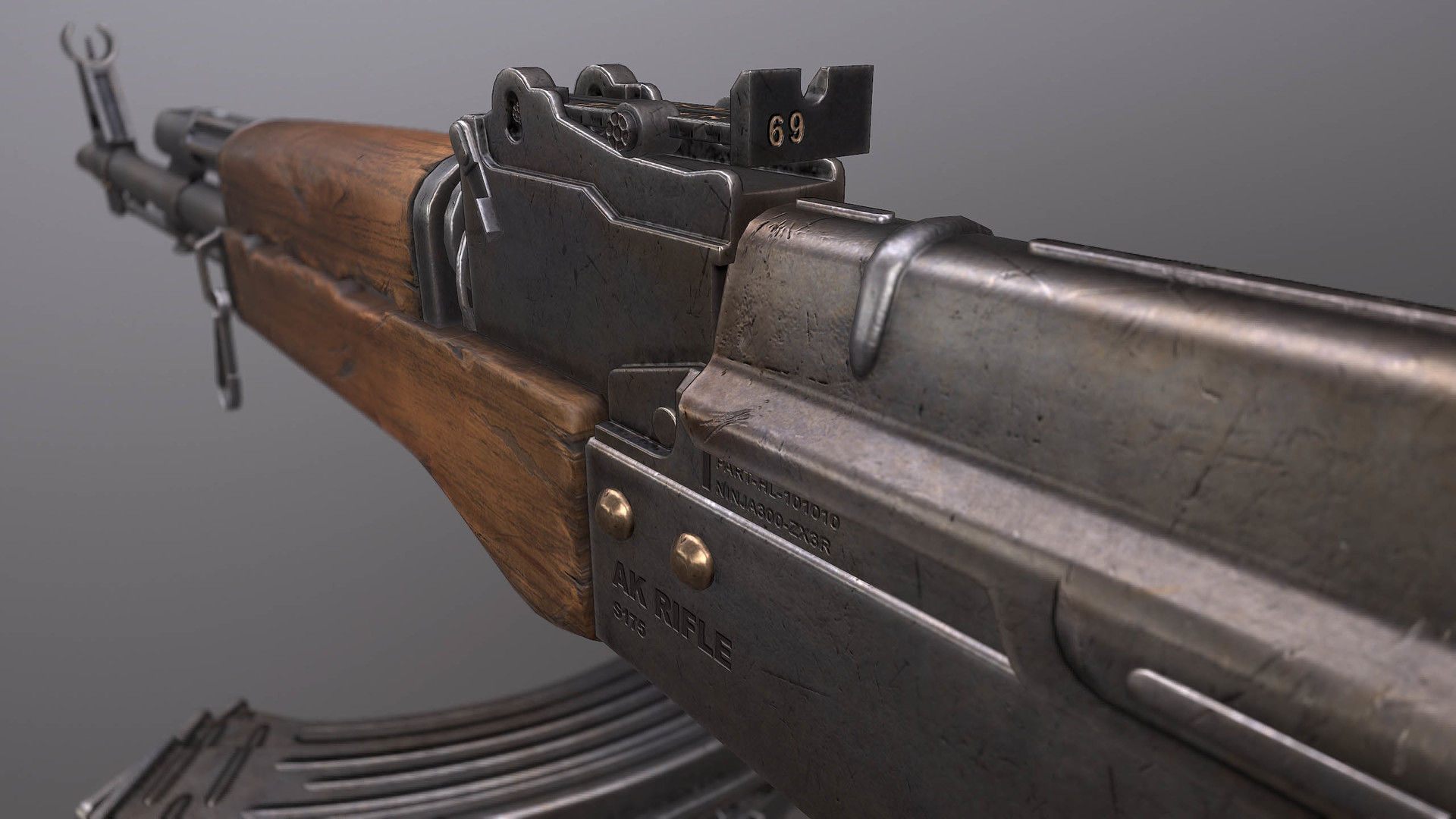 ArtStation - AK Rifle