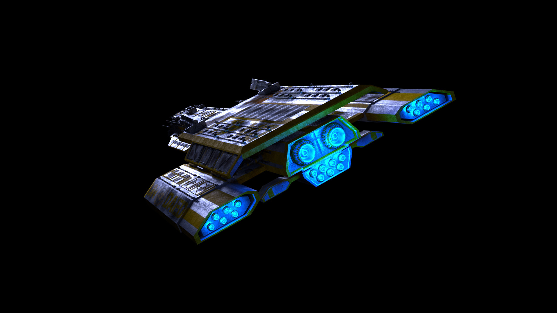 ArtStation - Daedalus Spaceship Final Version