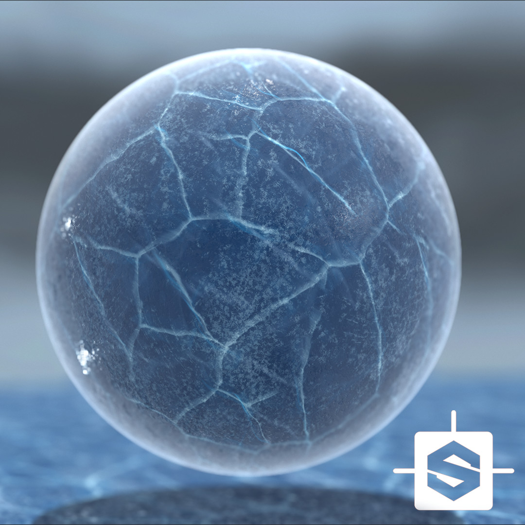 ArtStation - Frozen Lake Material