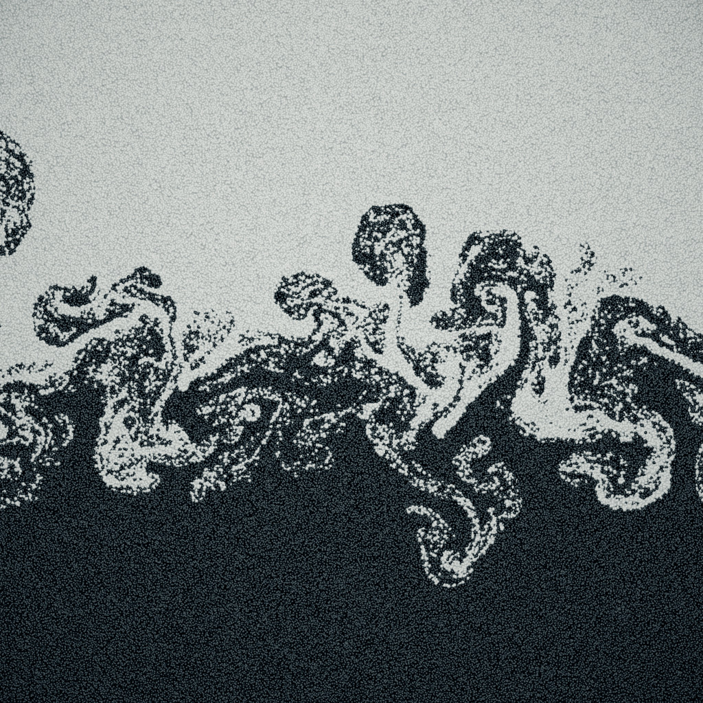 ArtStation - Rayleigh Taylor Instability // Houdini Experiment