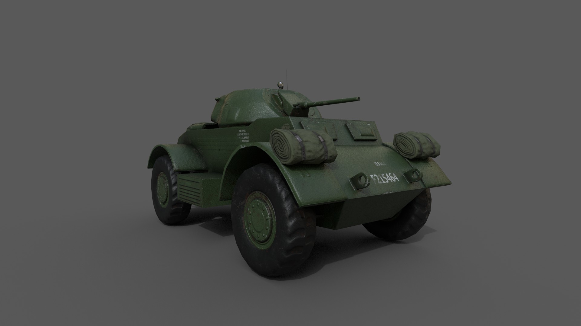 ArtStation - T1 Armored Car