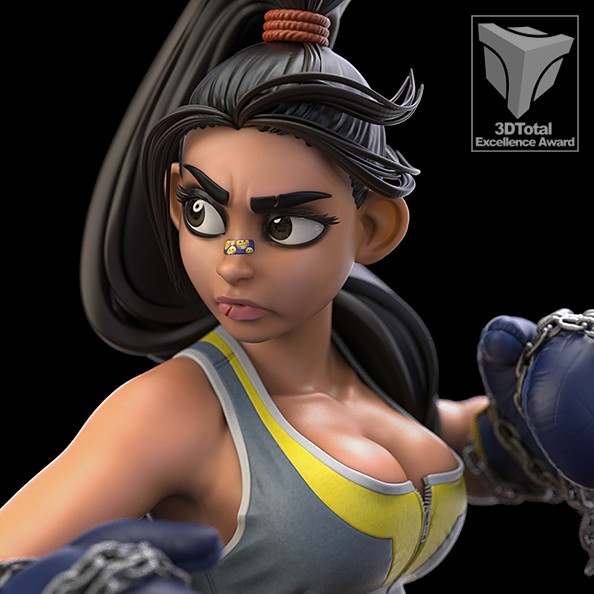 ArtStation - Bloodsport Beatdown - Alexis