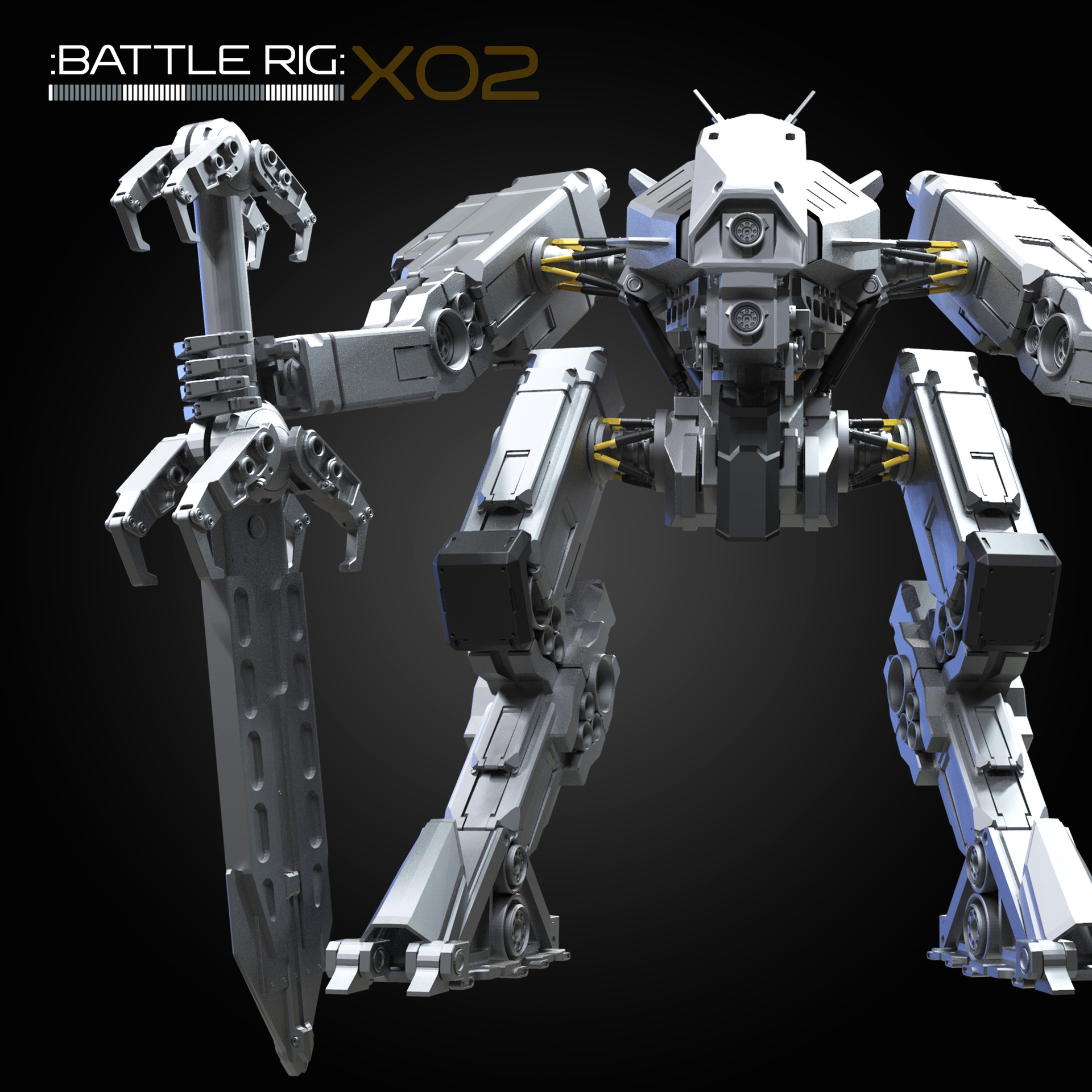 ArtStation - BATTLE RIG XO2