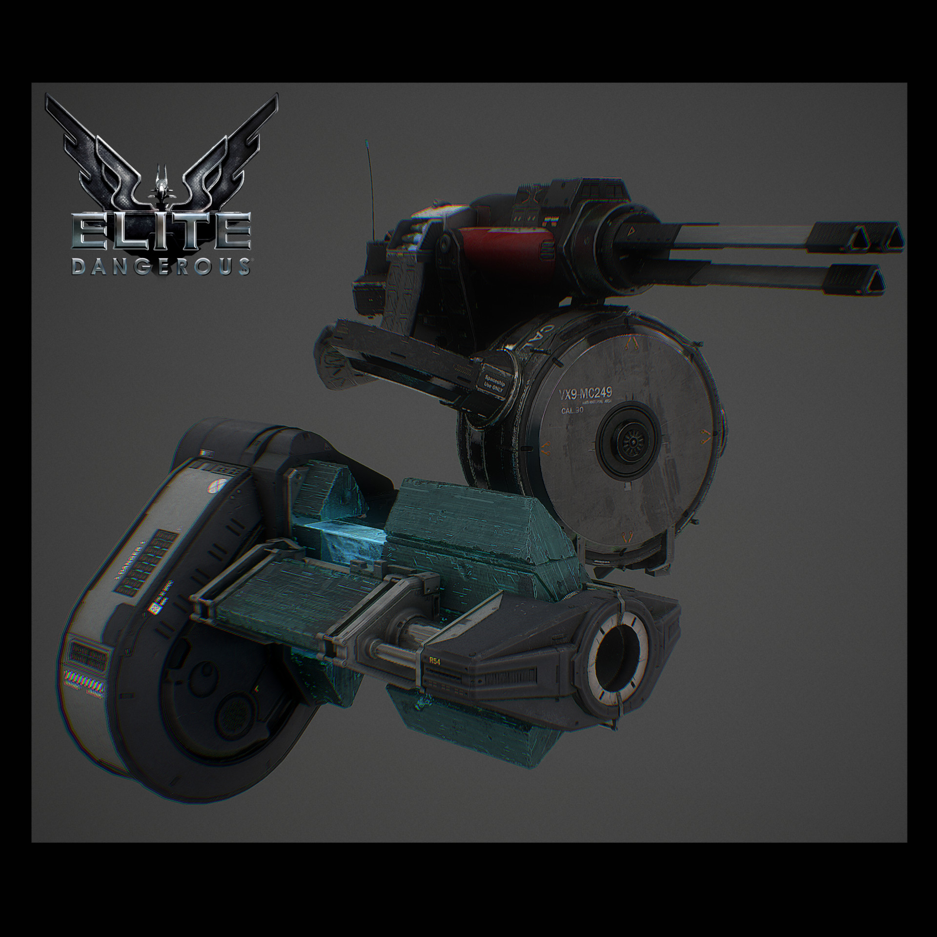 ArtStation - Elite Dangerous Hardpoints