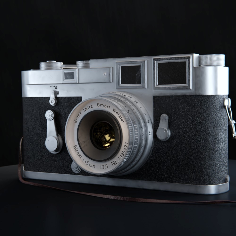 ArtStation - Old Leica Camera