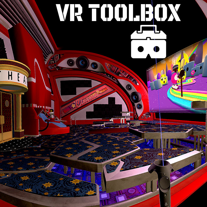 ArtStation - Futuristic Theater Environment with late 20th Century ...