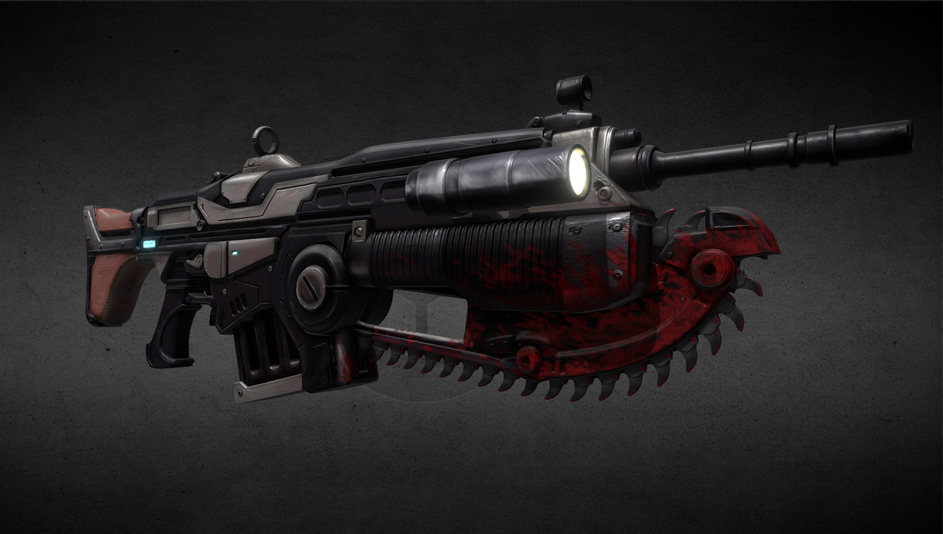 ArtStation - Chainsaw Gun