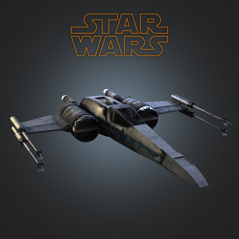 ArtStation - Star Wars Episode VII X-Wing
