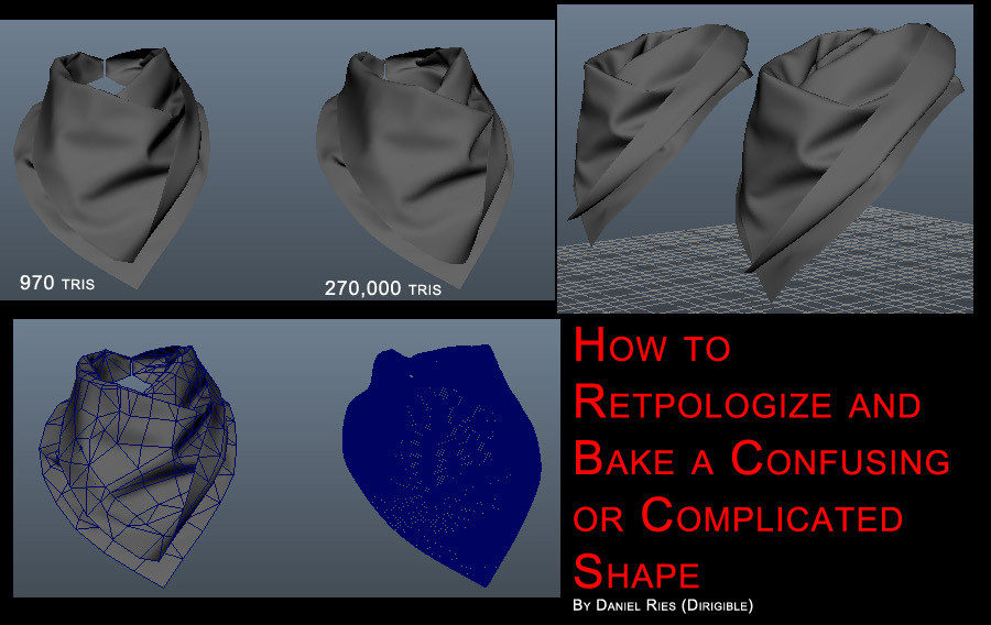ArtStation - Retopo Tutorial