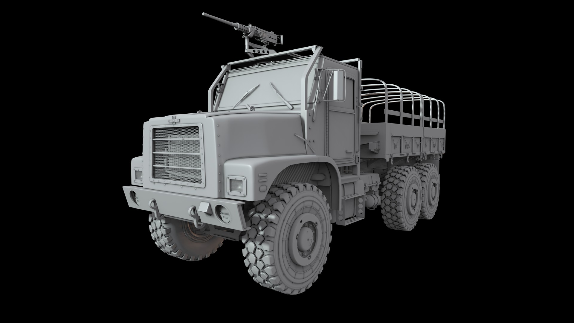 ArtStation - MTVR MK23/AMK23 Highpoly WIP