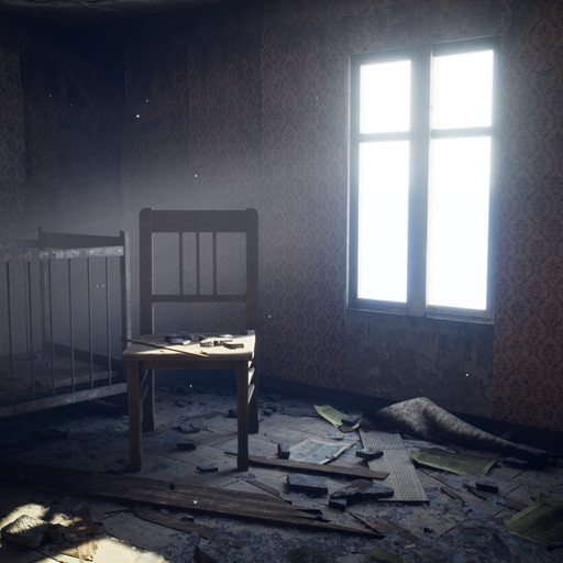 ArtStation - Abandoned Room
