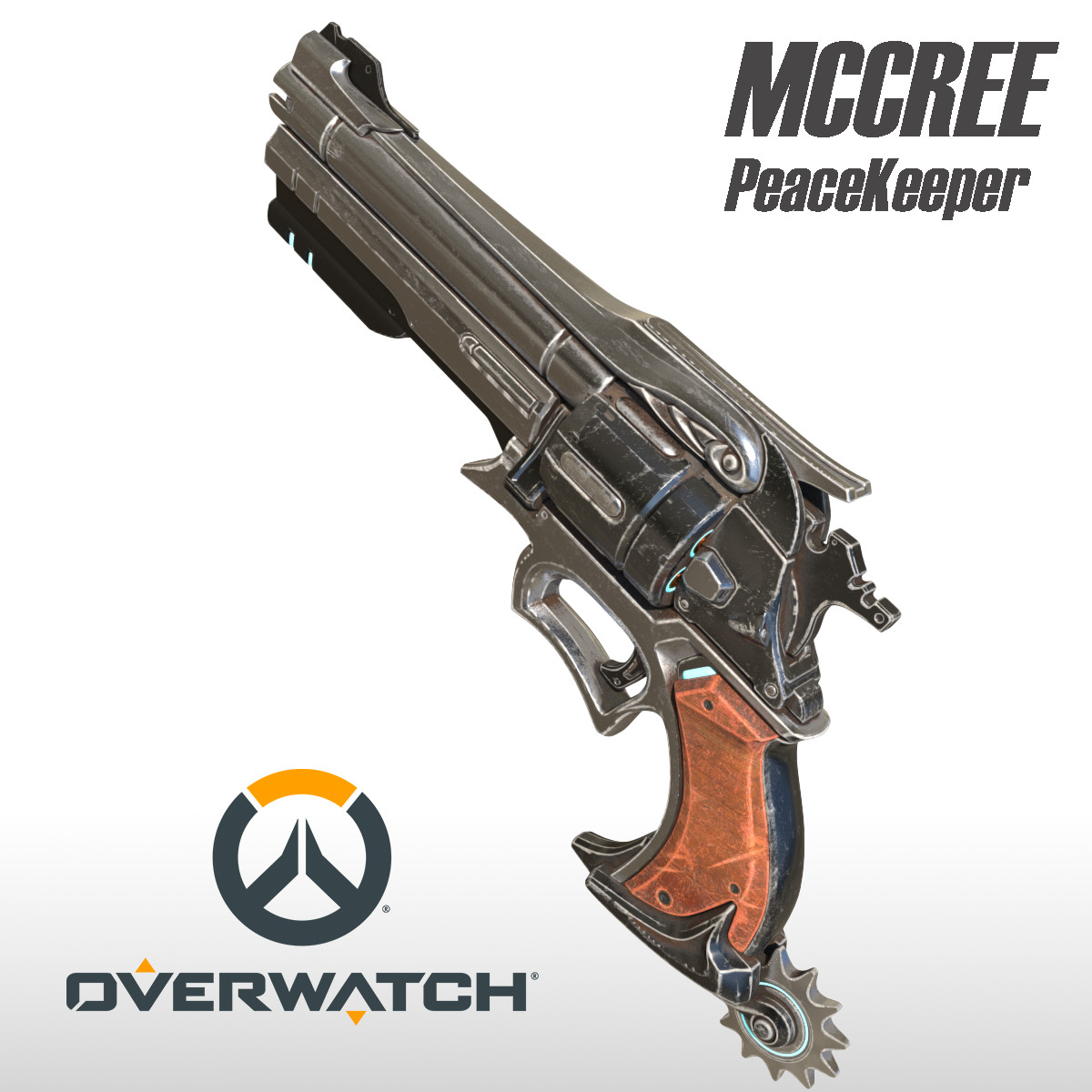ArtStation - Overwatch Mccree Peacekeeper