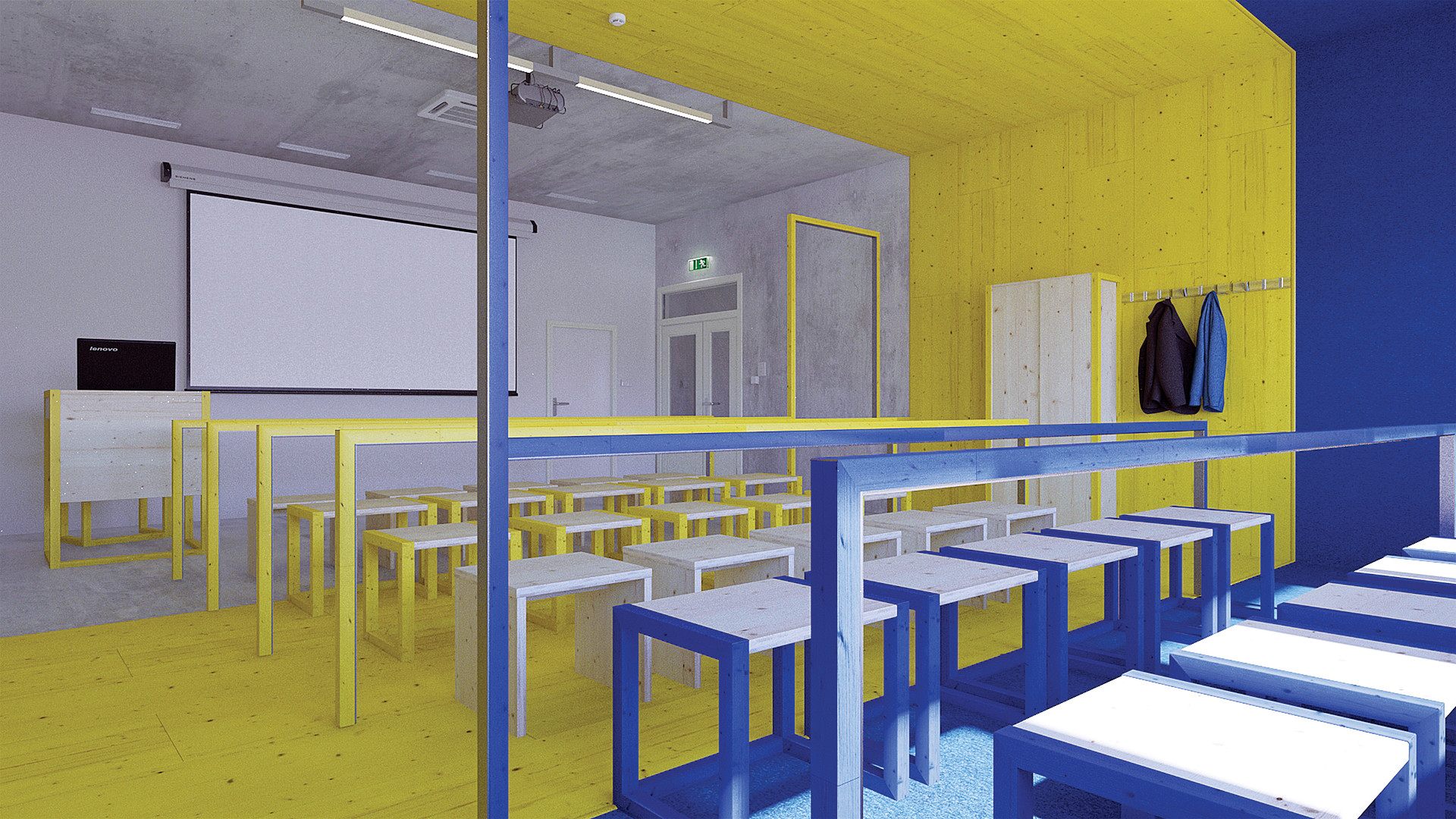 ArtStation - Training Room - DOKA