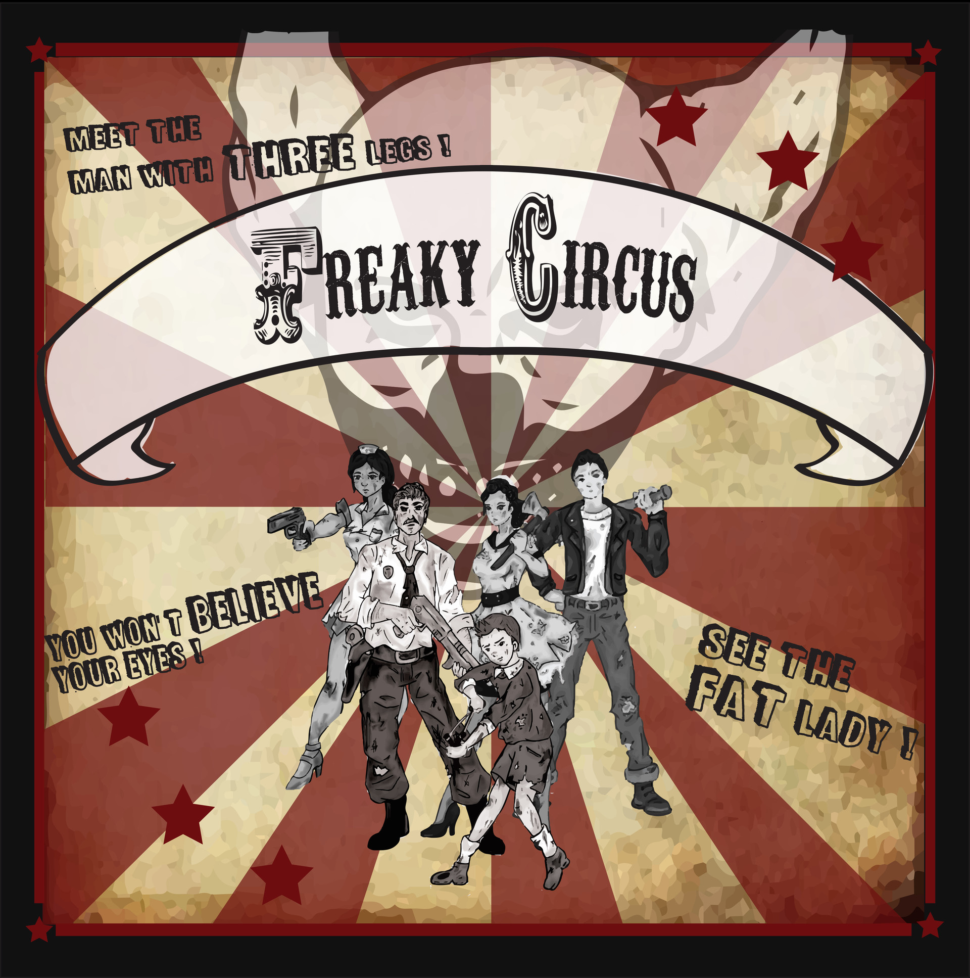 ArtStation - Freaky Circus - Jeu de plateau