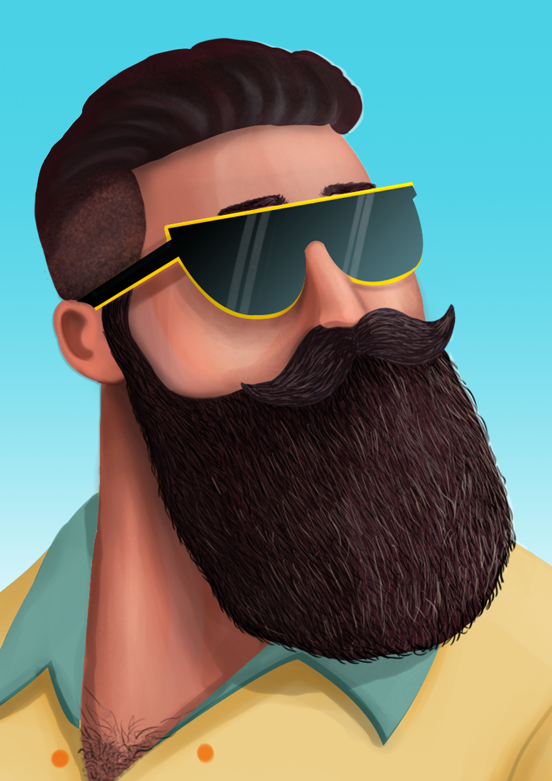 ArtStation - Bearded - Character Design