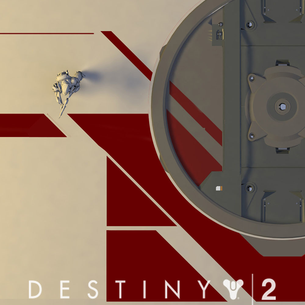 ArtStation - Destiny 2: Red Legion Upload Pillars