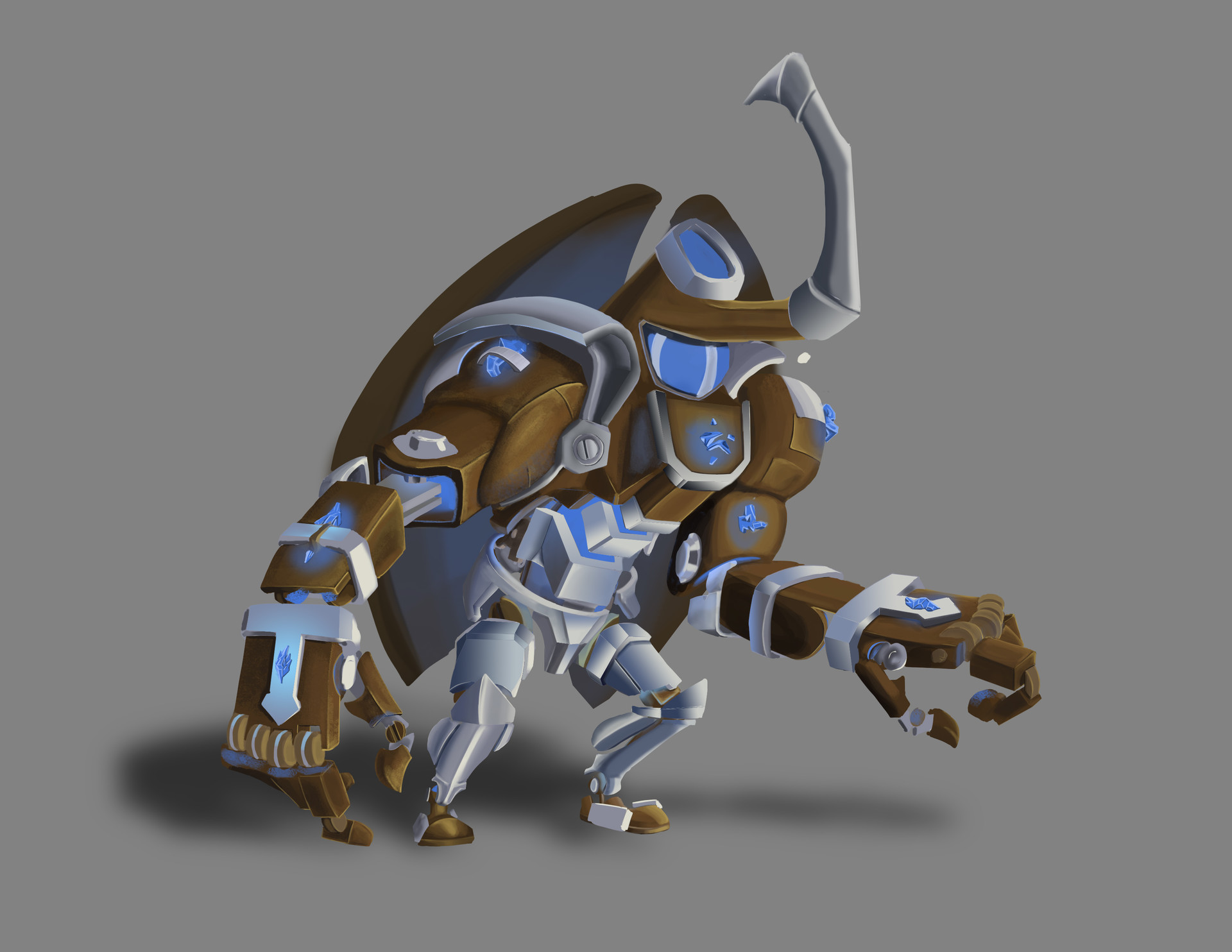 ArtStation - Robot Mech with Ballista