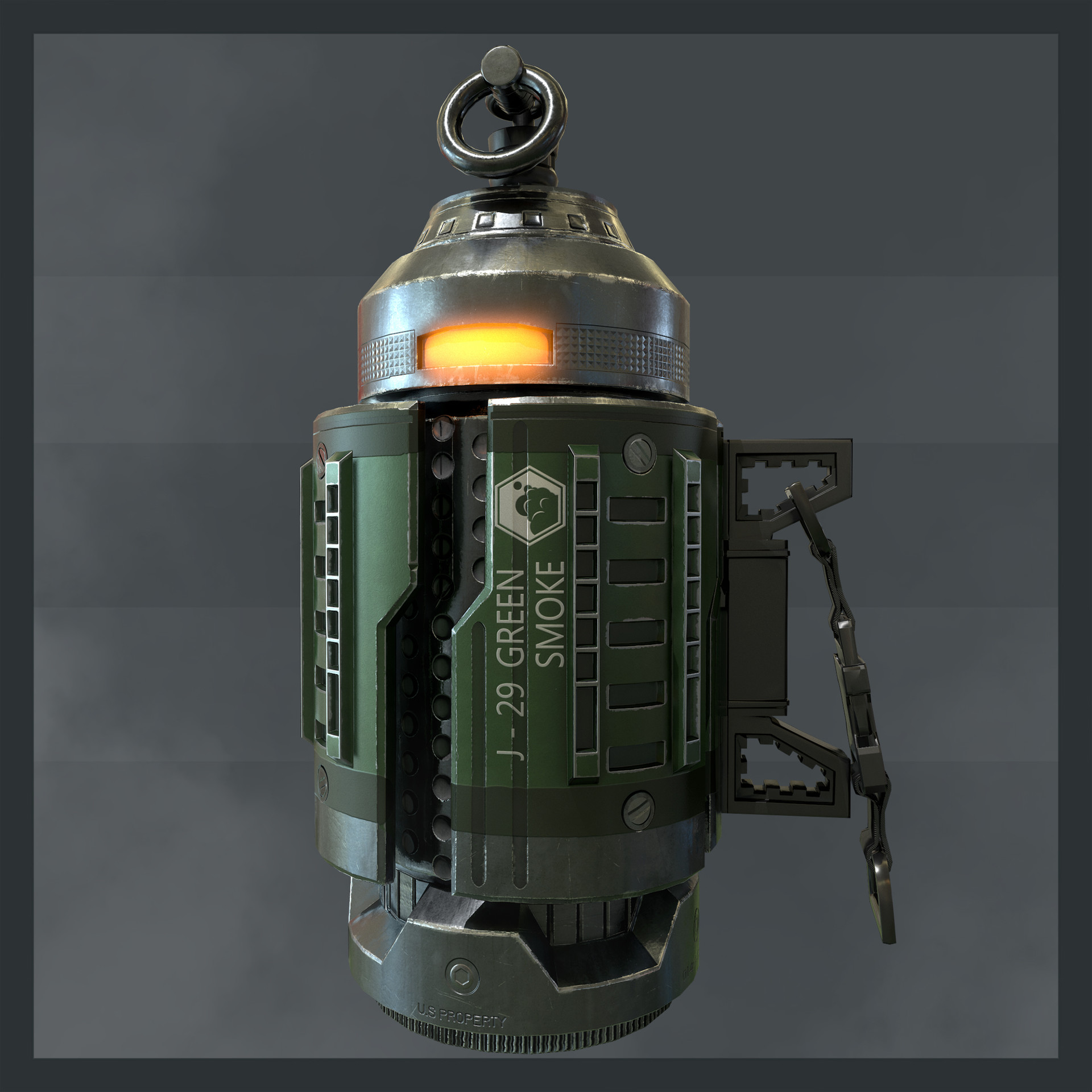 ArtStation - Smoke Grenade