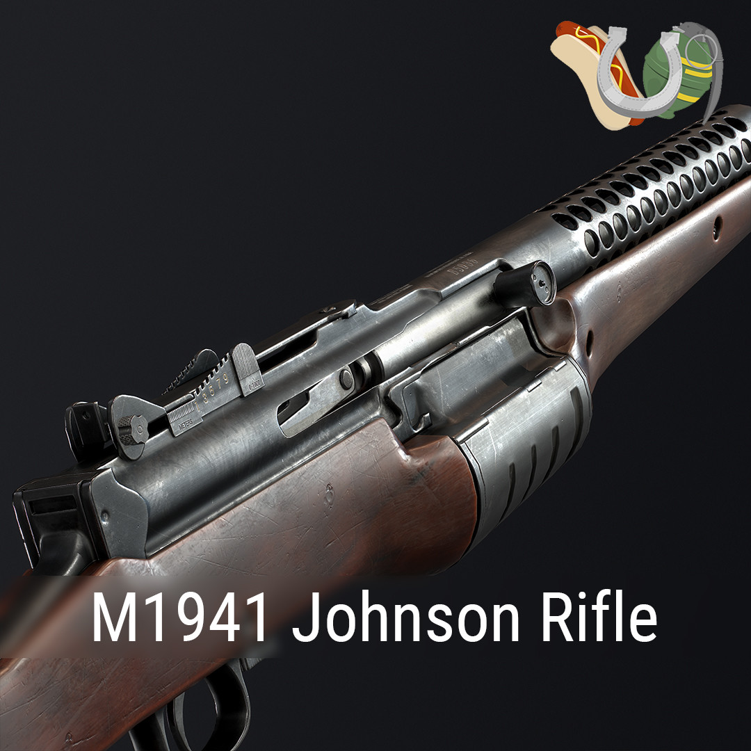 ArtStation - M1941 Johnson Rifle