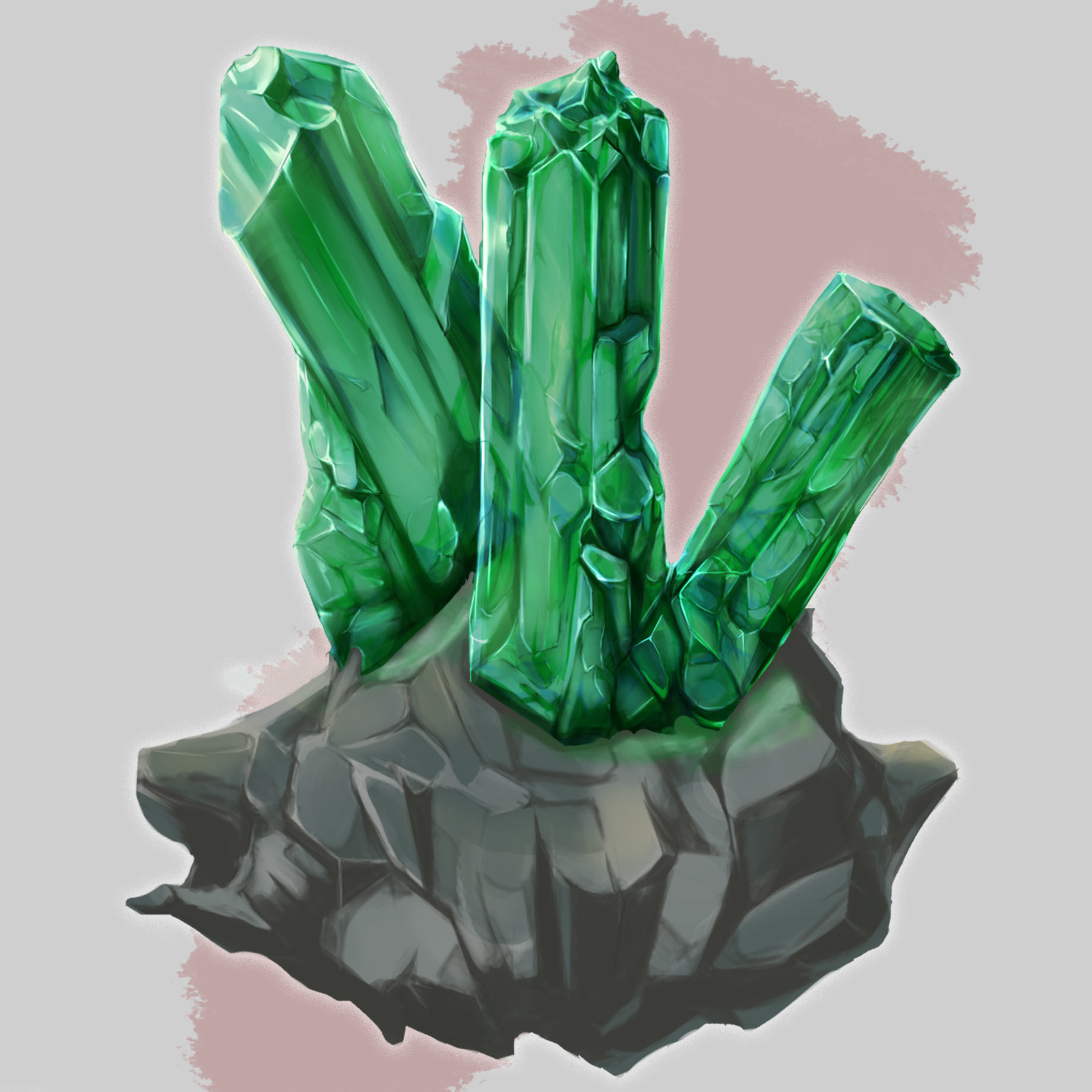 Nicolas Richer Bastien - Hard surface Study : Emerald