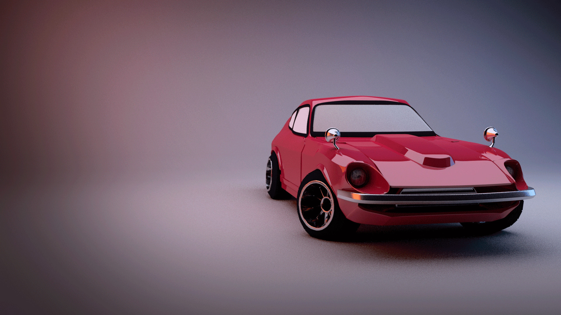 ArtStation - Datsun 240z
