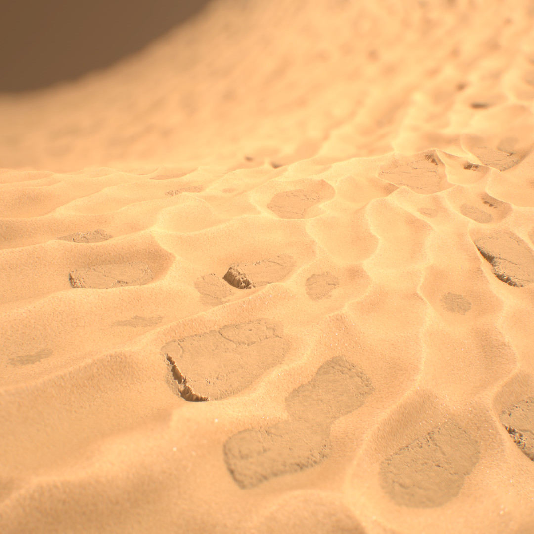 ArtStation - Procedural Sand Study