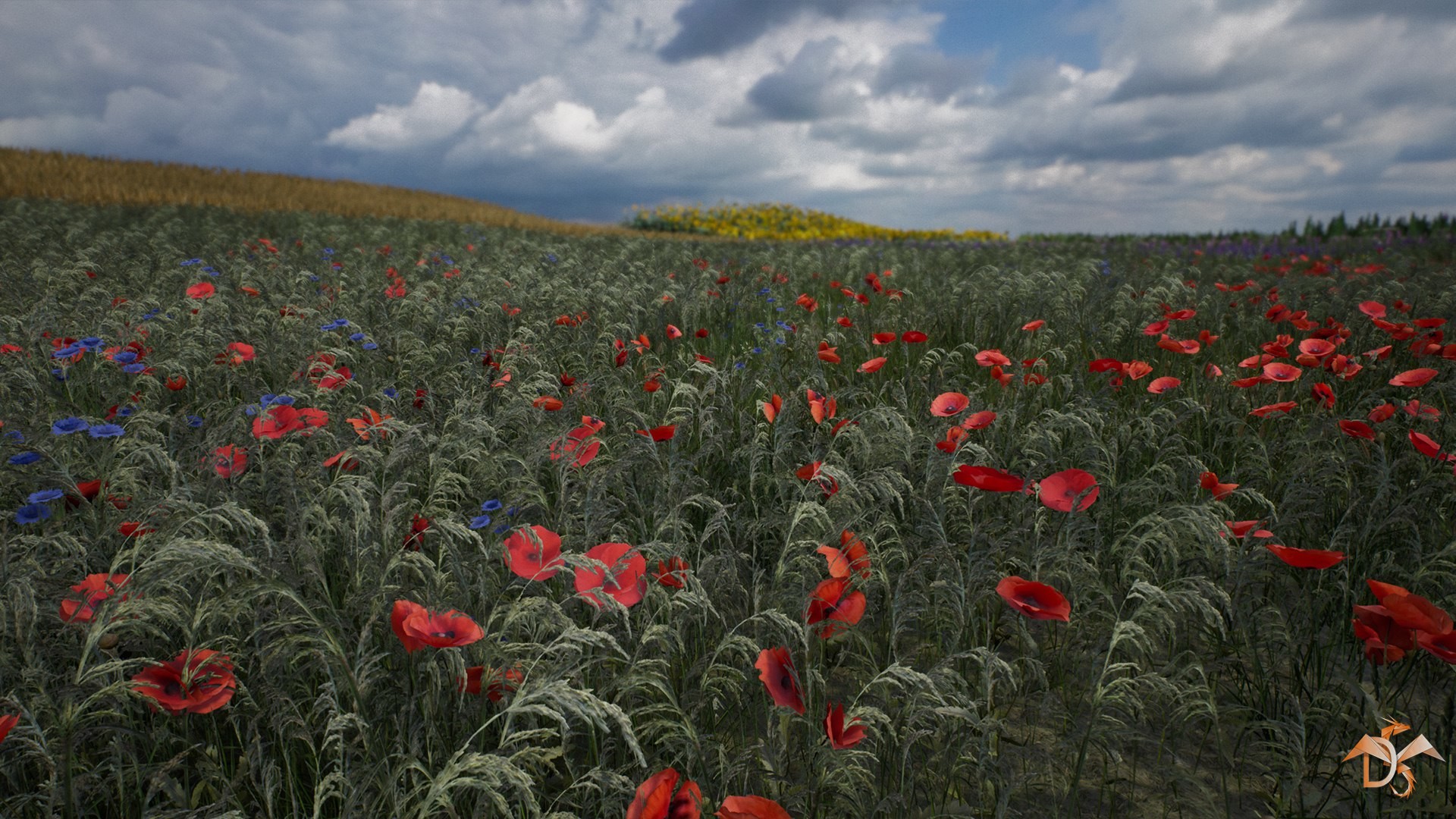 ArtStation - Gaming Flowers and Plants