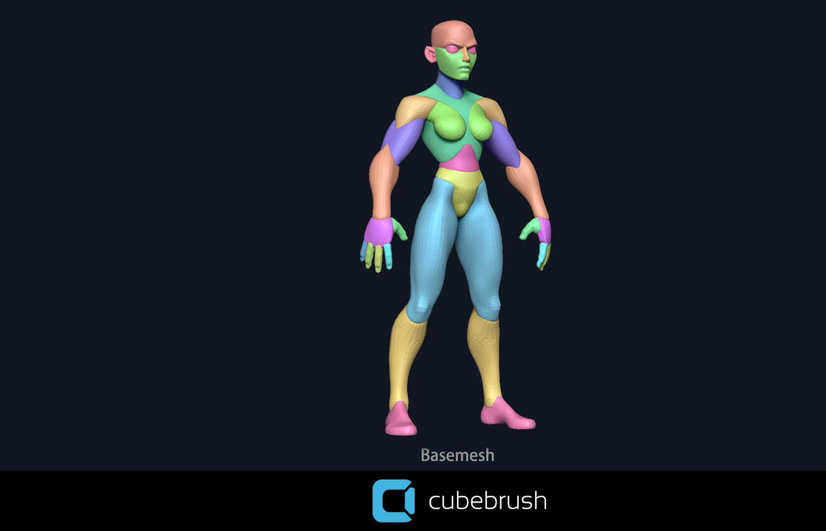 ArtStation - Stylized Body Basemesh