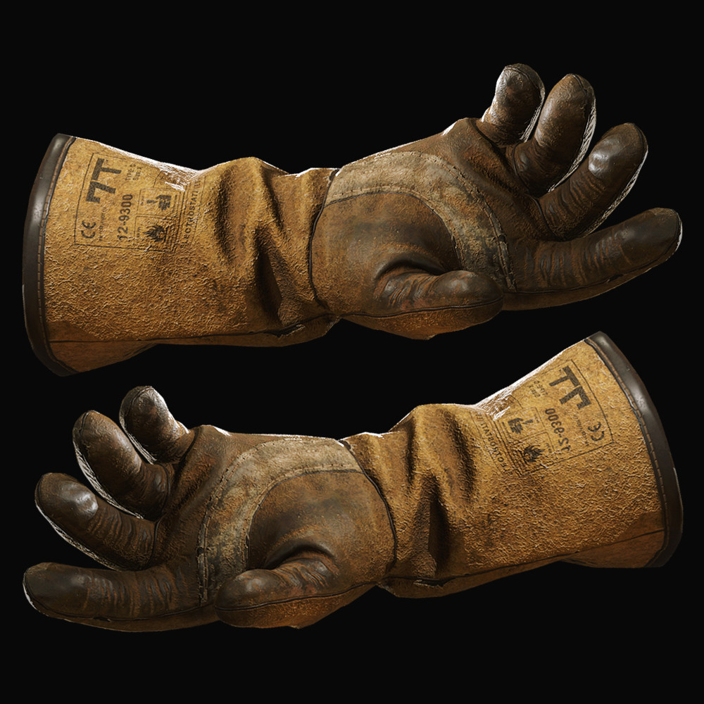 ArtStation - Isaac McBrannagh | The Welder - Realtime welding gloves