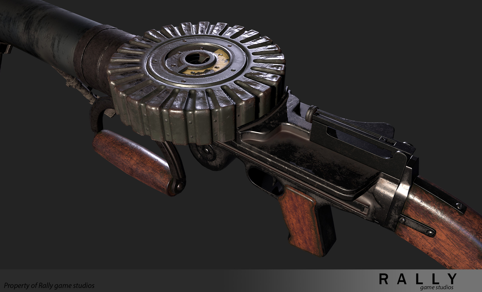 ArtStation - Lewis Gun