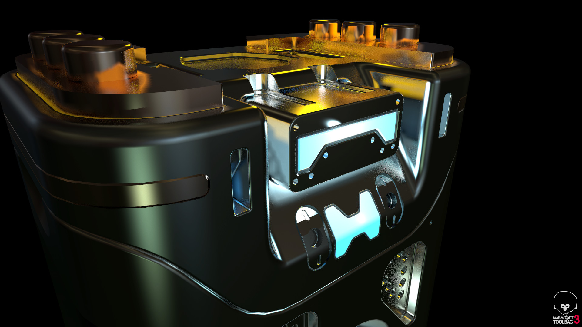 ArtStation - HARD SURFACE MODELLING IN MOI3D