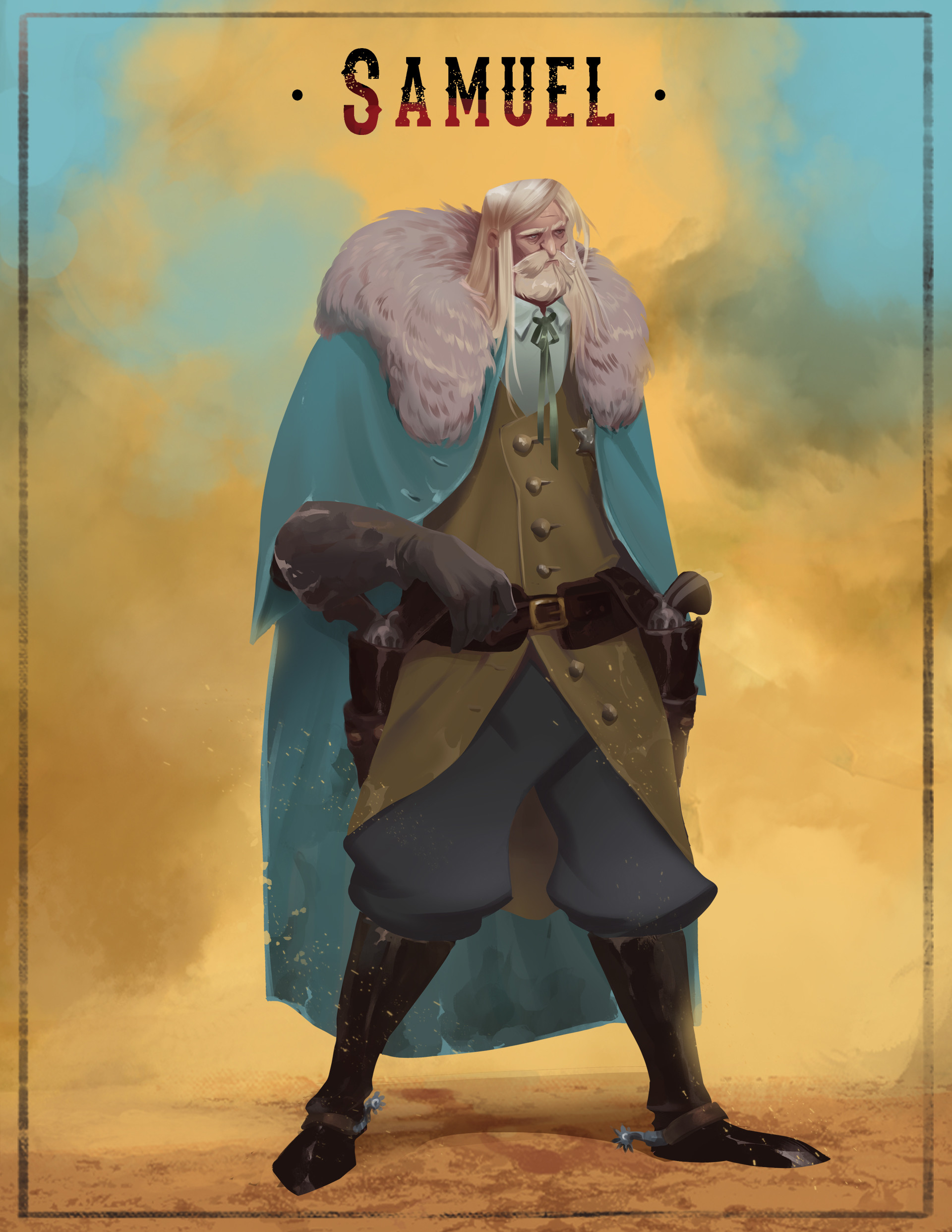 ArtStation - Samuel and Albarran, the Lawmen, Charneco