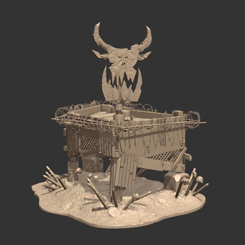 ArtStation - Waaagh Tower - WIP