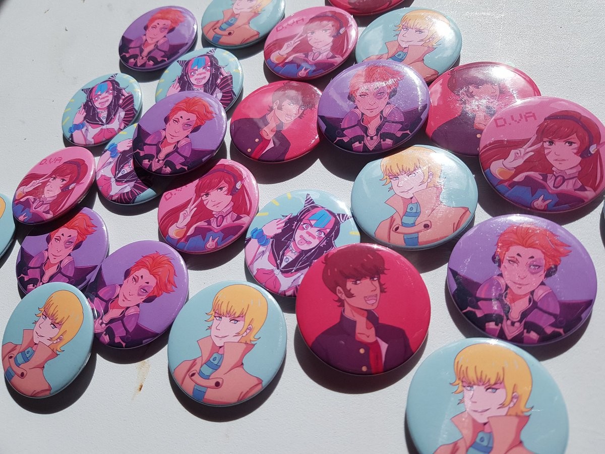 ArtStation - Badge Designs - Merchandise