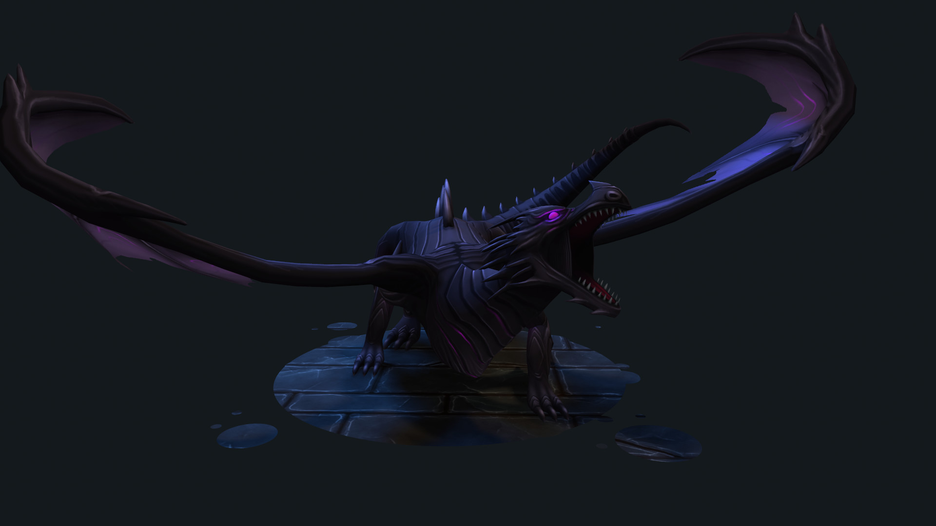 ArtStation - Dark Dragon Final Form Concept