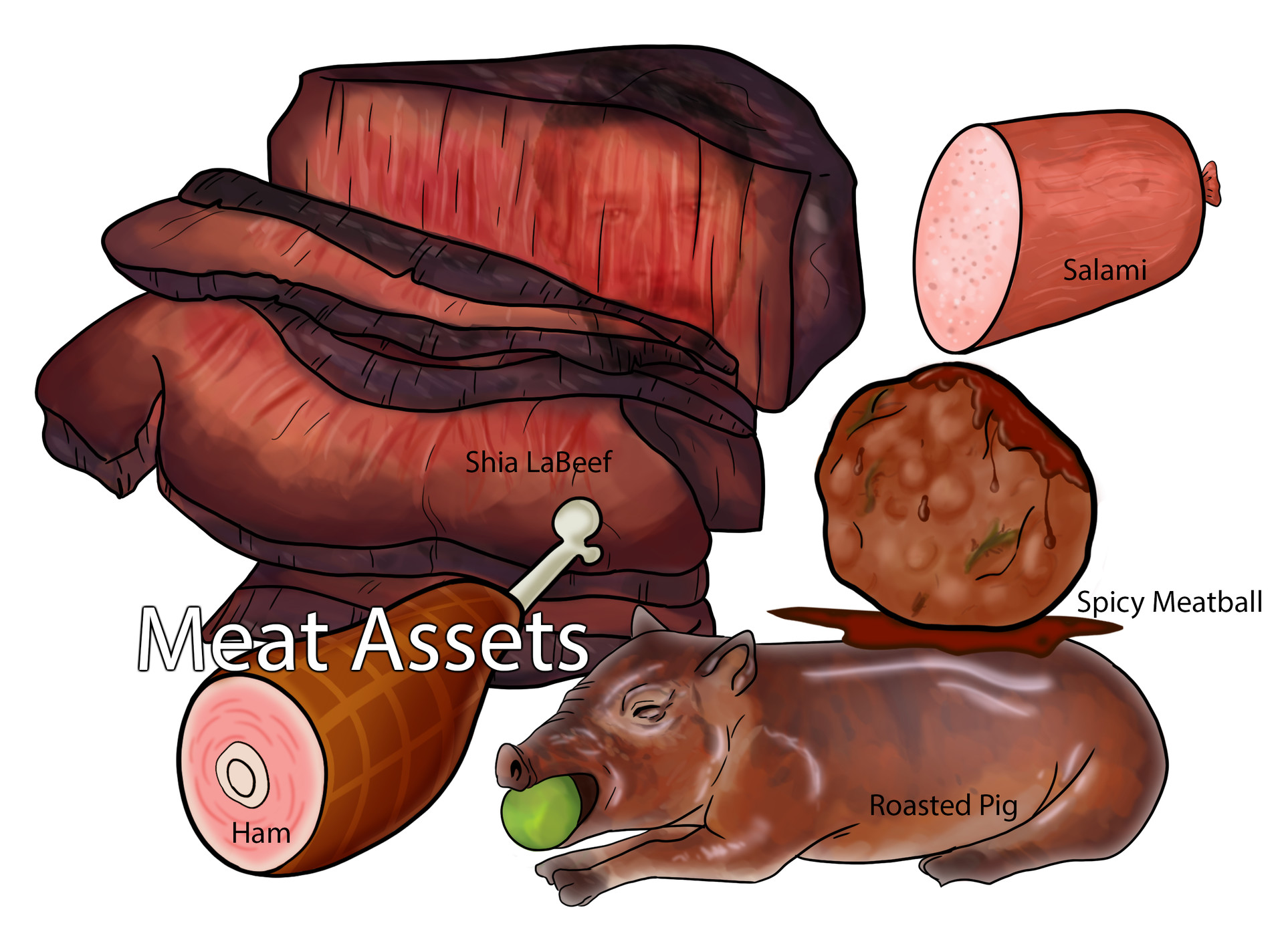 ArtStation - Food Art